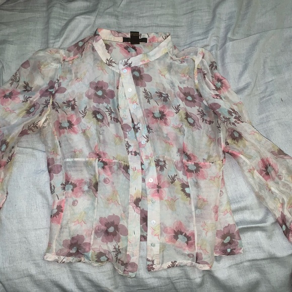 Louis Vuitton | Tops | Louis Vuitton Cherry Blossom Blouse | Poshmark